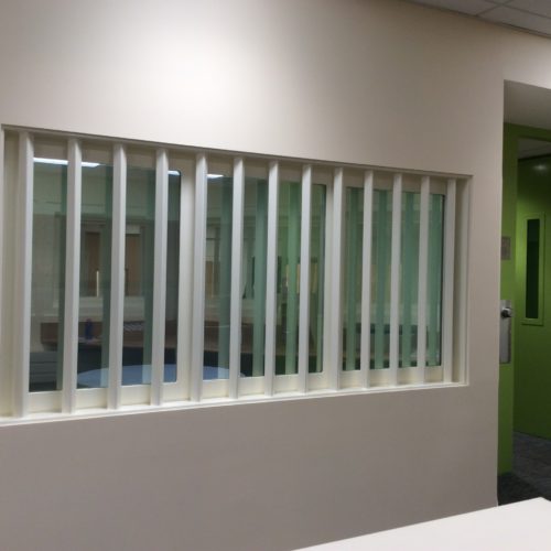 Institutional Windows - Sharp Edge