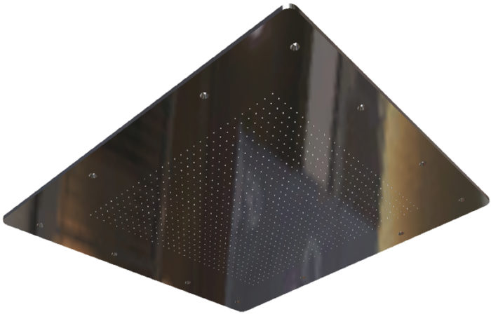 SS Ceiling Grilles - Sharp Edge