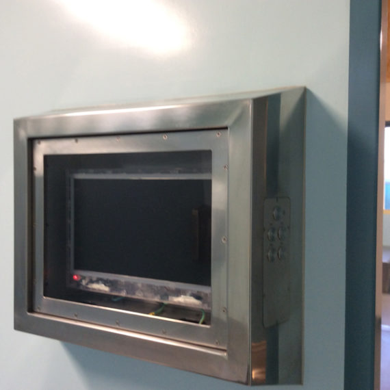 TV Enclosures - Sharp Edge