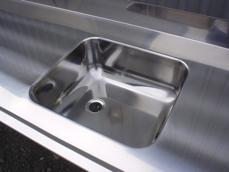 Stainless Steel Benches and Tops - Sharp Edge