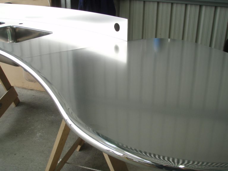 Stainless Steel Benches and Tops - Sharp Edge